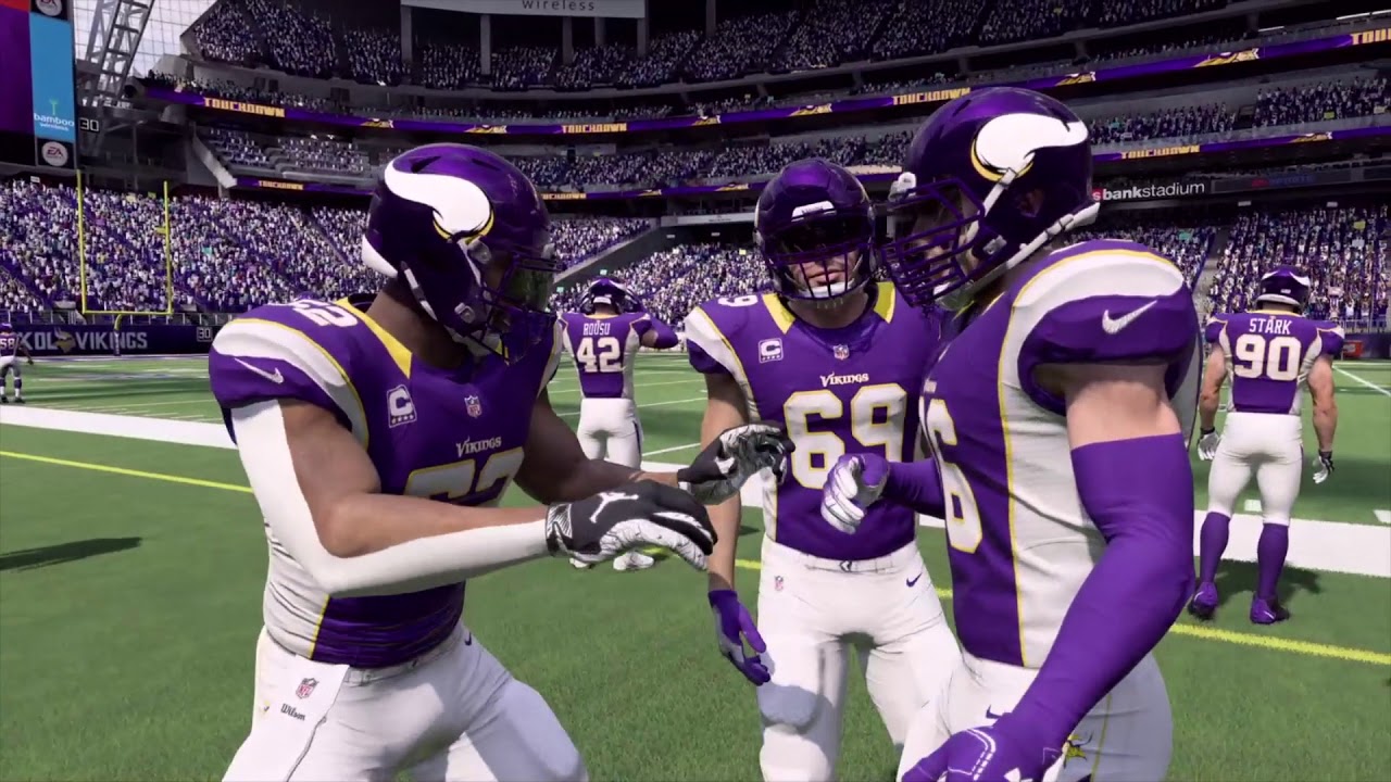 Madden Create-A-Team Franchise Week14 Vs Detroit - YouTube