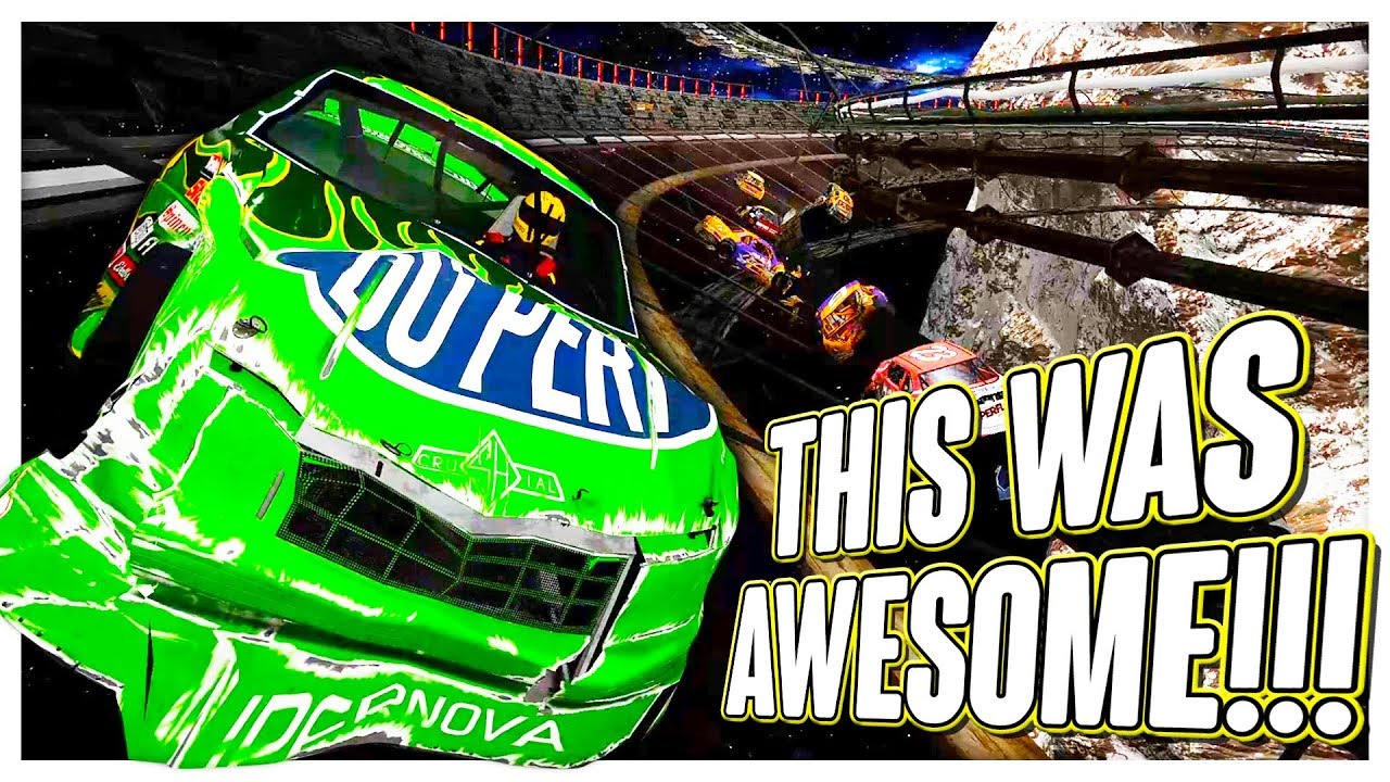 RACING IN OUTER SPACE!! // Wreckfest 90s NASCAR Mod Racing - YouTube