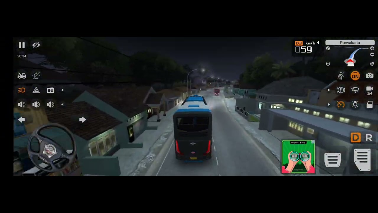 hari pertama jadi supir bus - YouTube