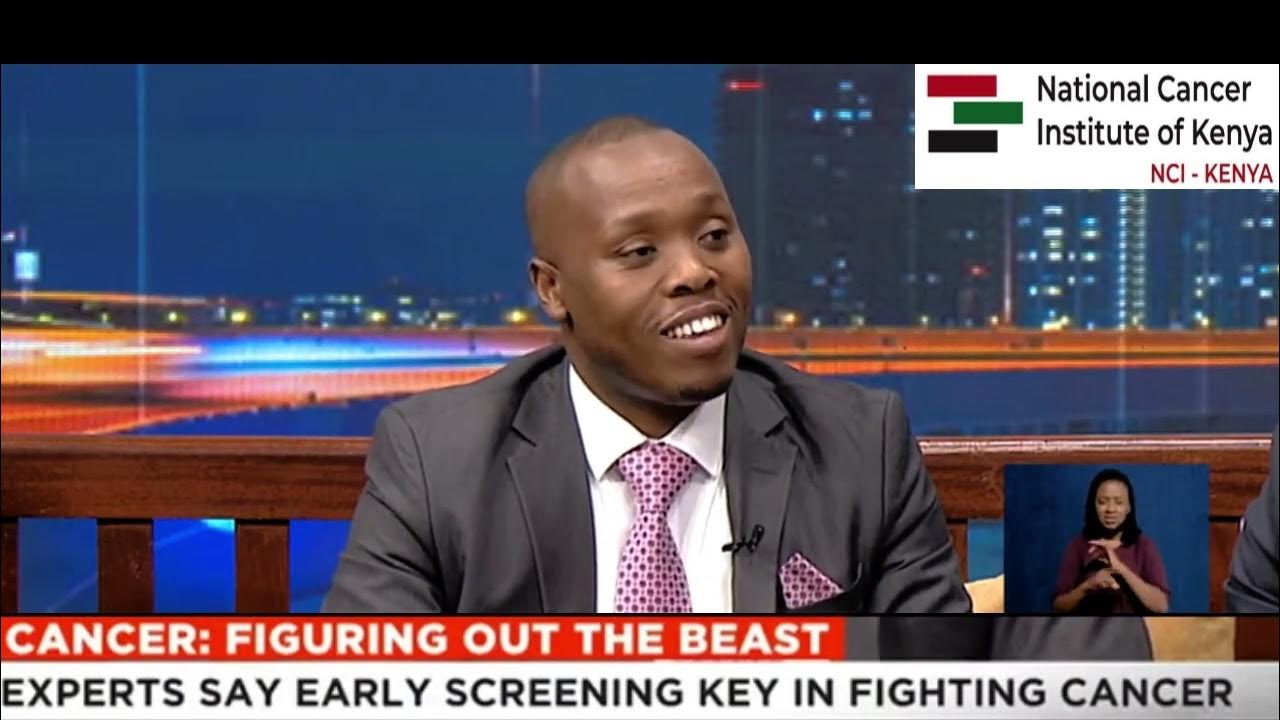 NCI-K CEO at JK Live | Cancer Situation in Kenya | DR. Elias Melly | Cancer Awareness. - YouTube