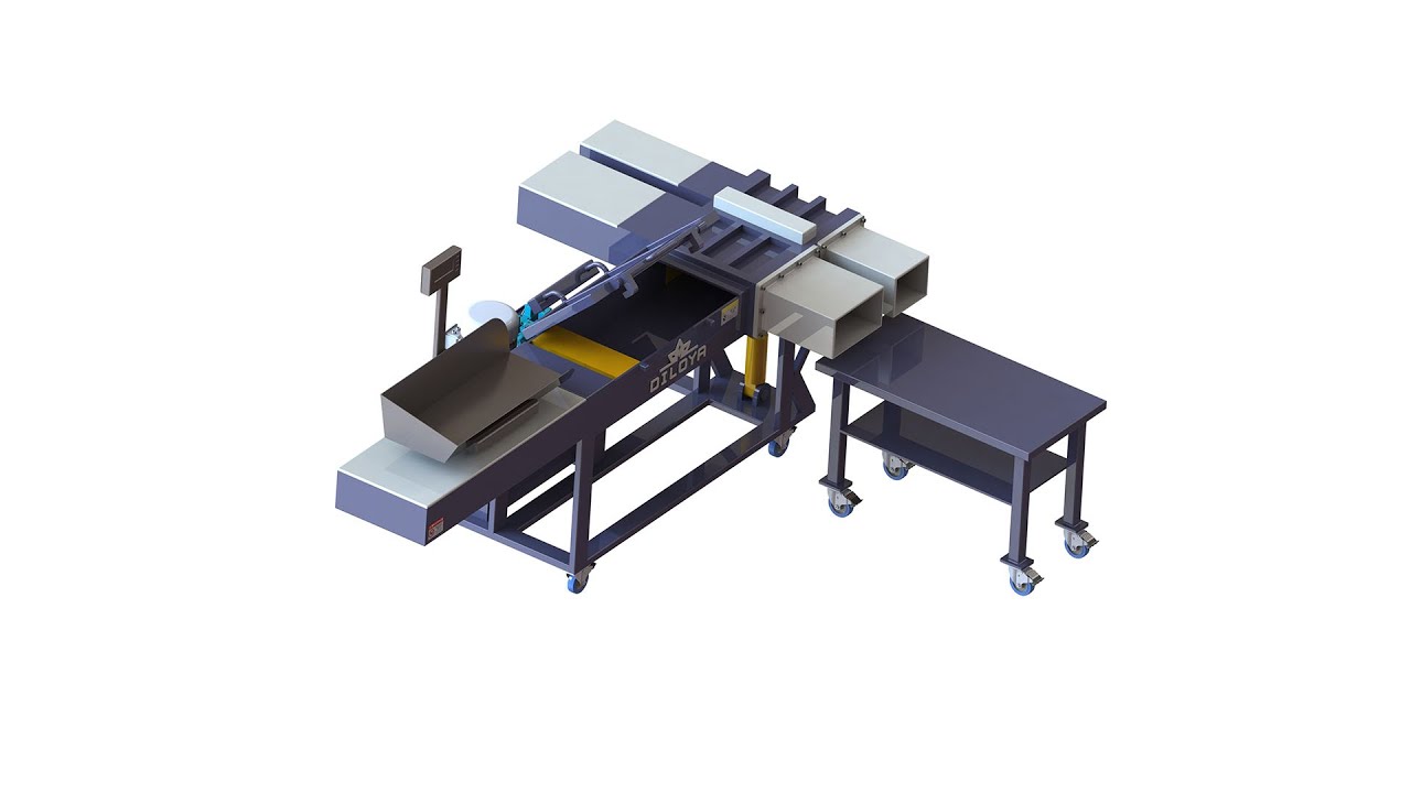 2kg 5kg 10kg wiping rags baler - YouTube