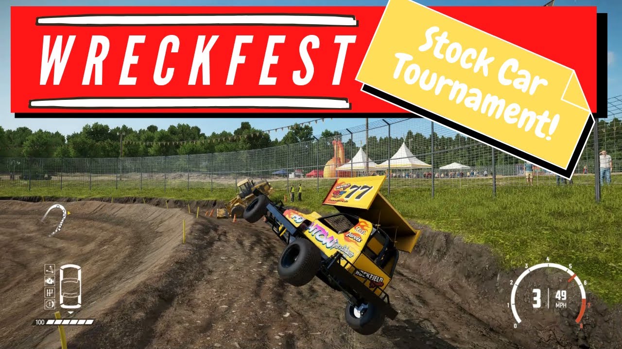 Wreckfest Stock Car Racing Tournament July 2020 - YouTube