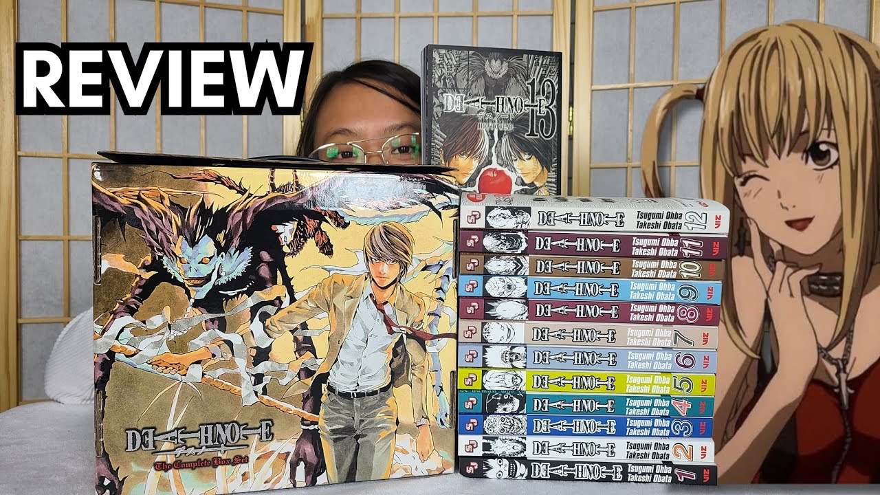 Death Note Manga Box Set Review - YouTube