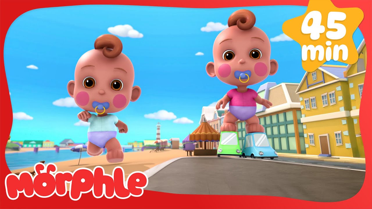 Giant Babies 👶 | Morphle 3D | Robot Cartoons for Kids | Moonbug Kids ...
