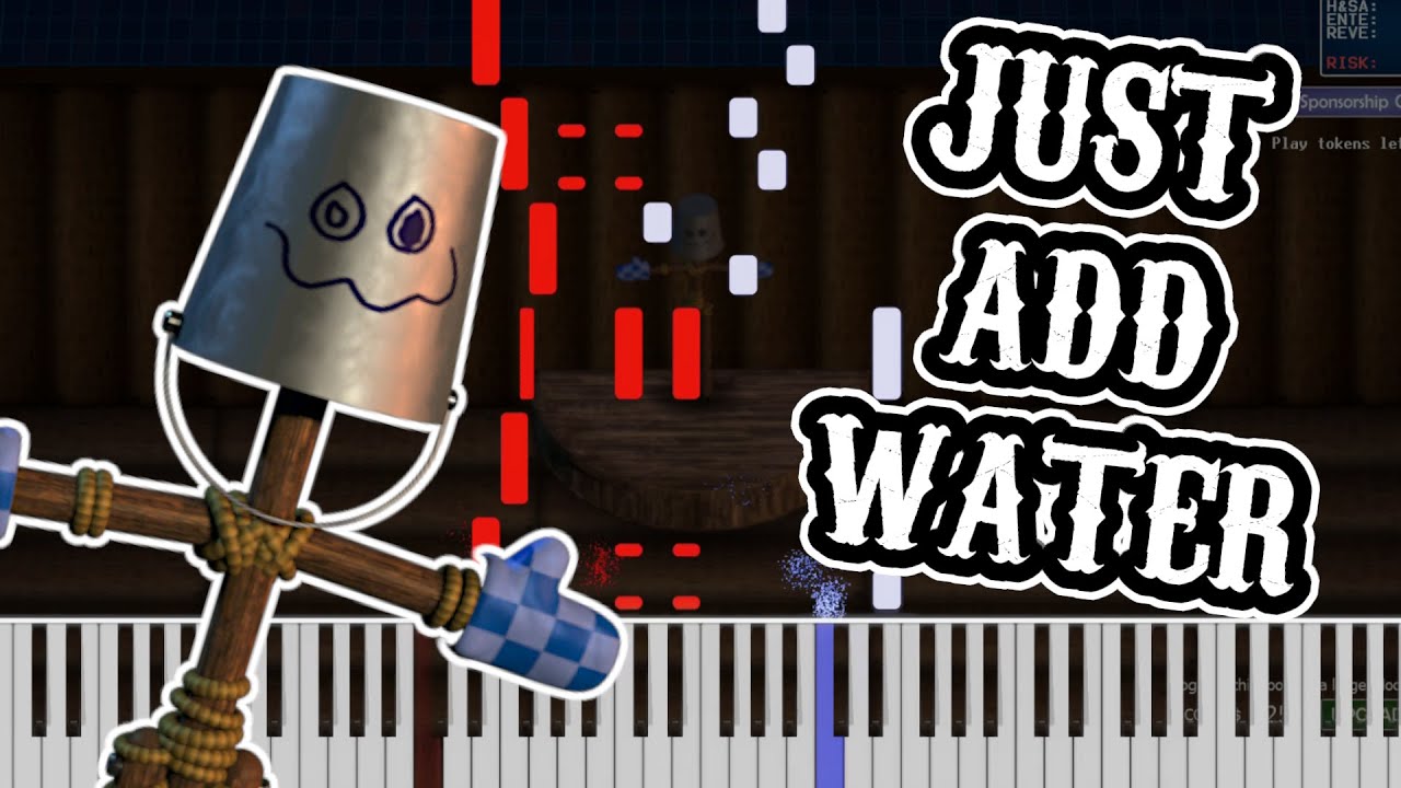 Just Add Water - Freddy Fazbear's Pizzeria Simulator | Piano Tutorial ...