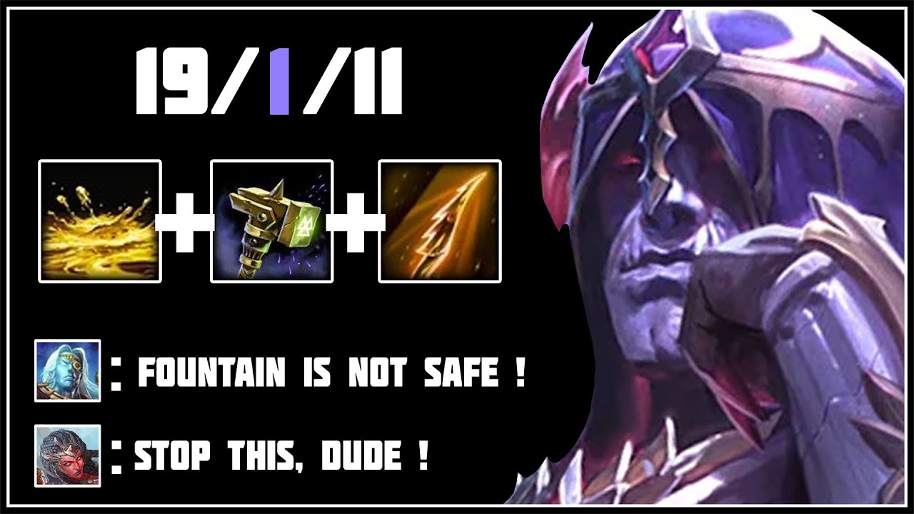 AMC jungle hyper carry fountain farm || Smite conquest gameplay - YouTube