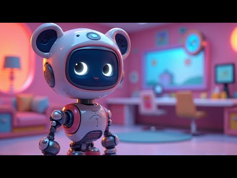 Five Little Robots — Beep Beep Count! | Fun Counting Song for Kids ...