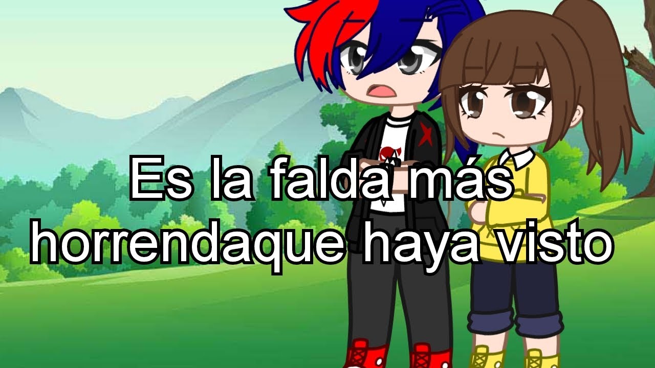 Es la falda más horrenda que haya visto (AU Jake villano) - YouTube