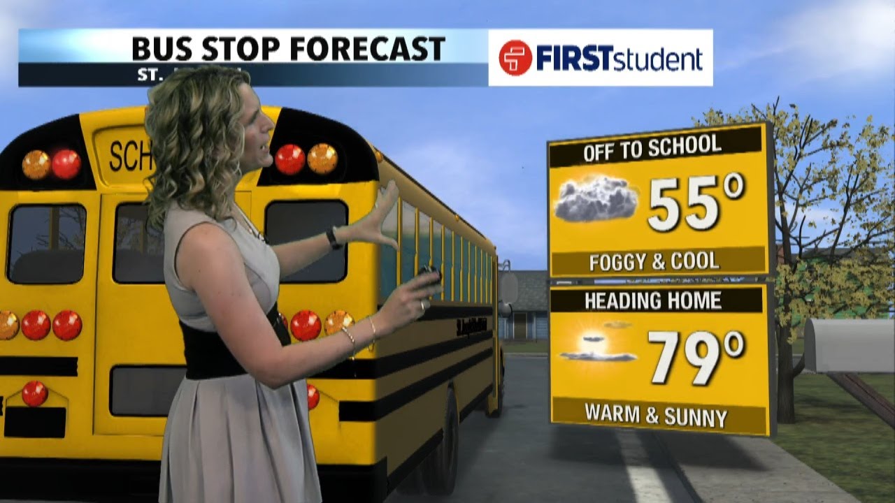 First Student Bus Stop Forecast 9/24/25 - YouTube