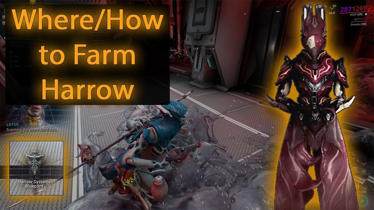 Where to Find Harrow | Warframe Farming Guide | Warframe 2021 - YouTube