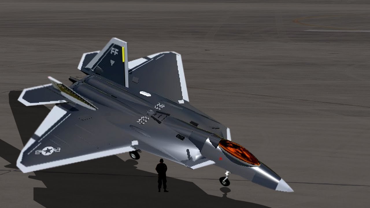 Mind-blowing! The Air Force's New Super Raptor is taking shape - YouTube