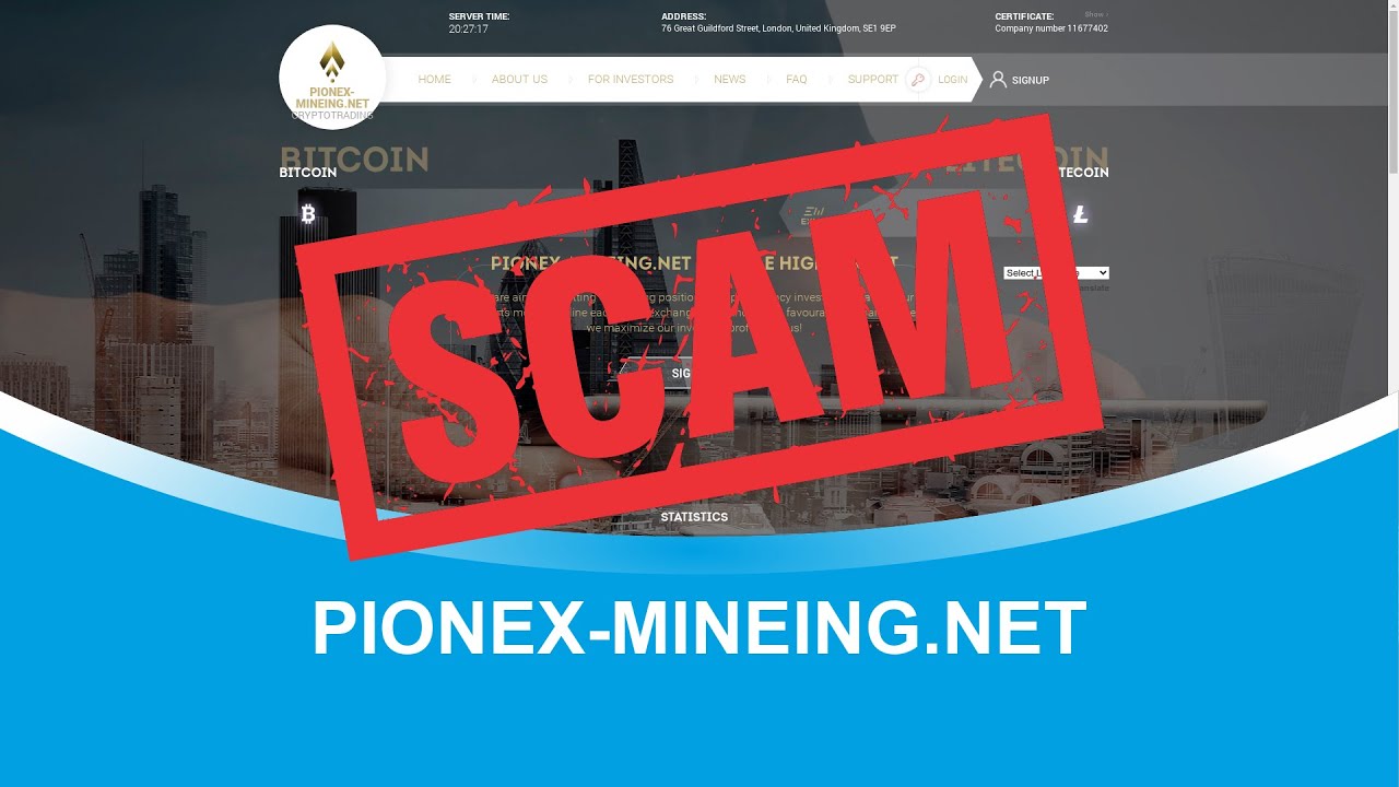 Pionex-mineing.net SCAM - YouTube