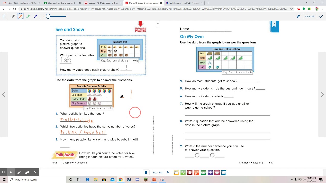 Picture Graphs 2nd grade - YouTube