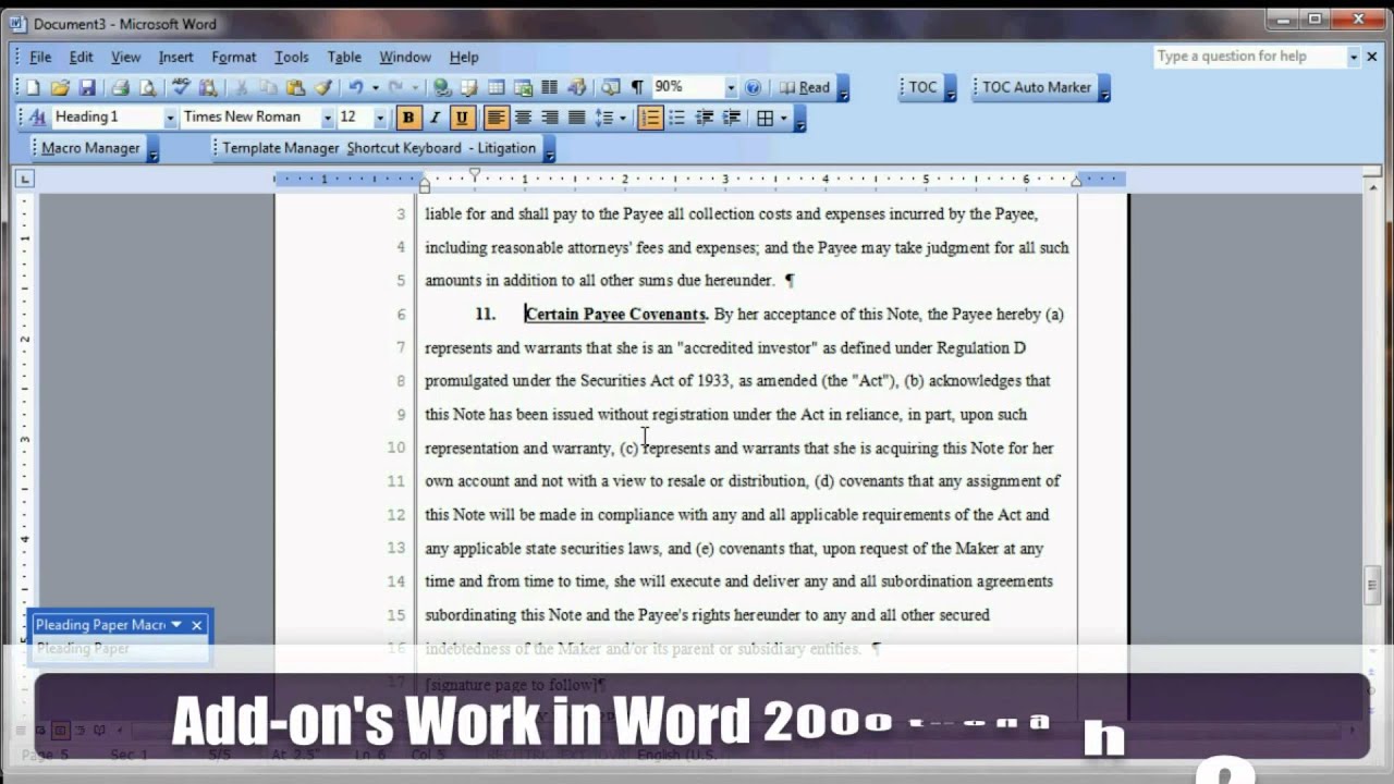 Life of a Promissory Note - Part 2 - YouTube