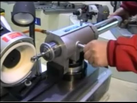 General Tool Grinder - Endmill Sharpener (Flat-Ball-Tip) - YouTube
