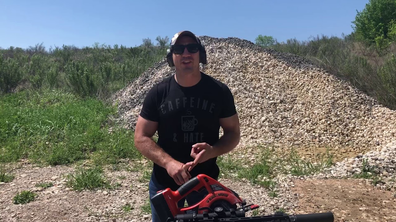 Tim Kennedy takes saw to AR-15 - YouTube