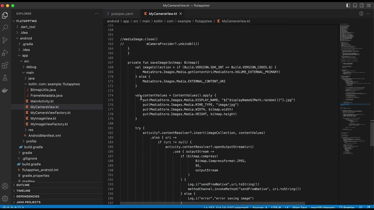 Face detection using Mlkit in Flutter project with AvFoundation & display in ImageView - YouTube
