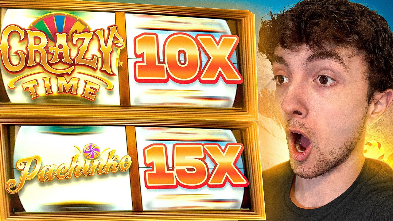 SO MANY INSANE TOP SLOT BAITS ON CRAZY TIME! - YouTube