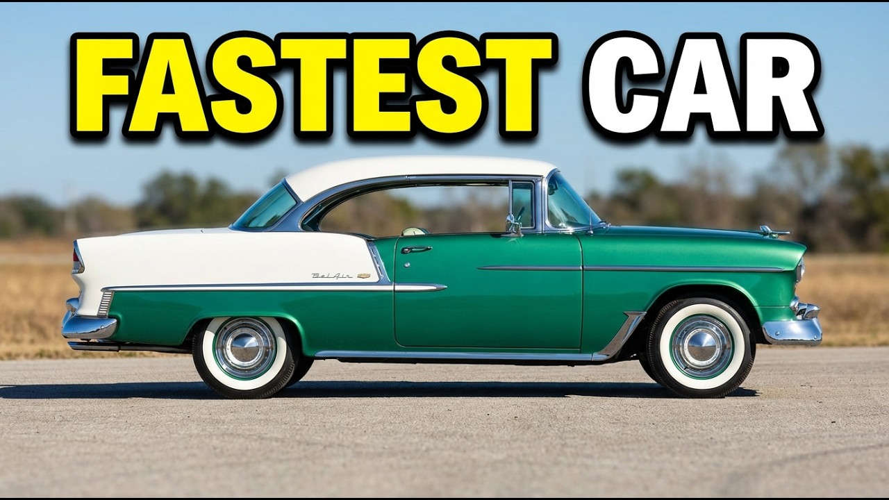 12 FASTEST American Cars of The 1950s | How Many Do You Know? - YouTube