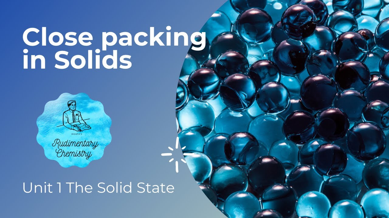 Close Packing in Solids - YouTube