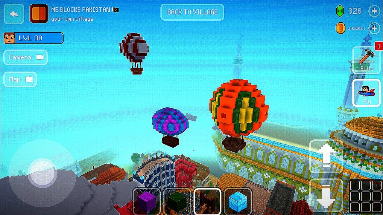 Block Craft 3D:Crafting Gameplay #237 | Hot Air Balloon - YouTube