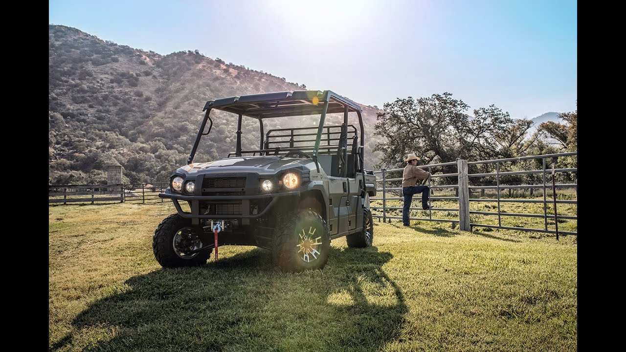 2017 Kawasaki MULE PRO-FXT Ranch Edition : Powerful 812cc 3-Cylinder ...