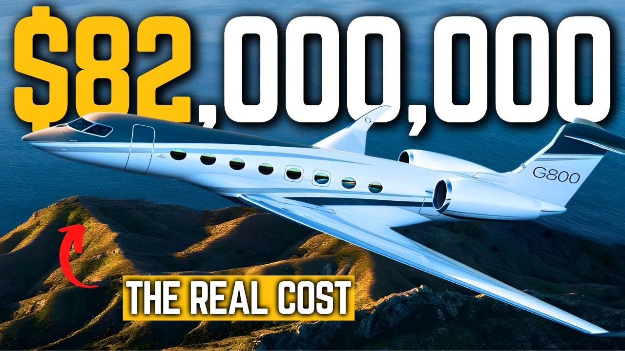 The Real Cost of Owning a Gulfstream G800 - YouTube