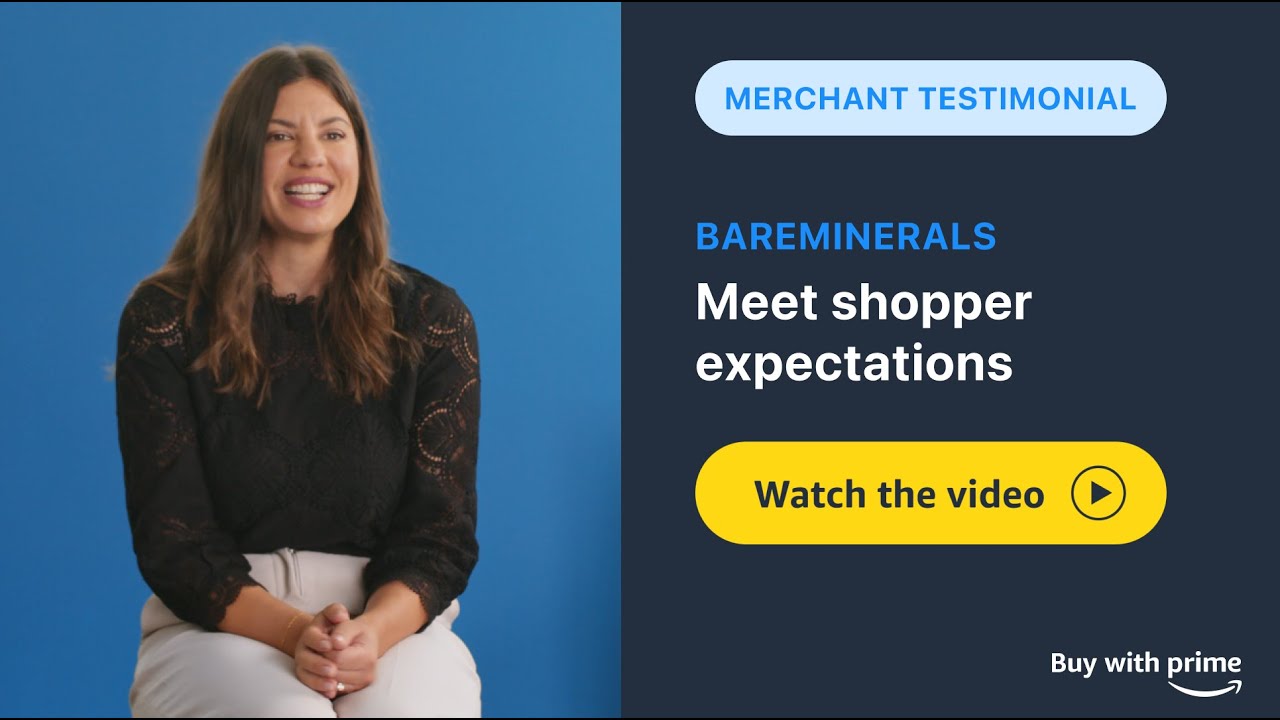 Meet shopper delivery expectations — bareMinerals - YouTube