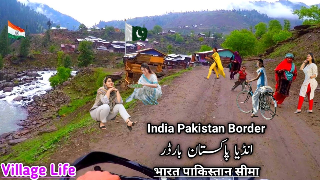 Amazing Village Life at India Pakistan Border Zero Line - YouTube