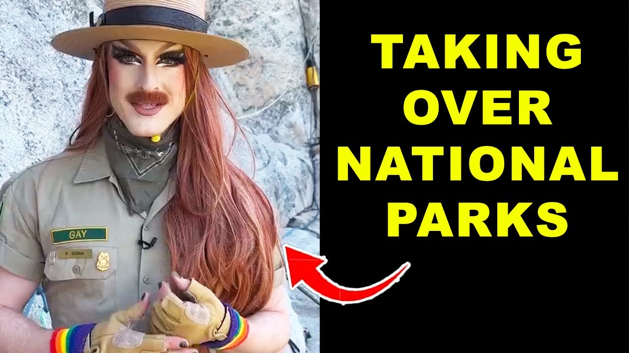 INSANE: Trans Park Rangers DISPARAGE Yosemite with Massive Trans Flag ...