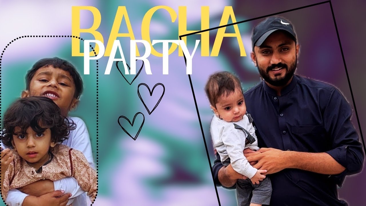 BACHA PARTY || FUN WITH BACHA PARTY 🥳 - YouTube