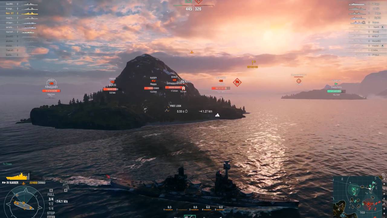 [WoWS] First good game with Kaiser BB | 90K damage - YouTube