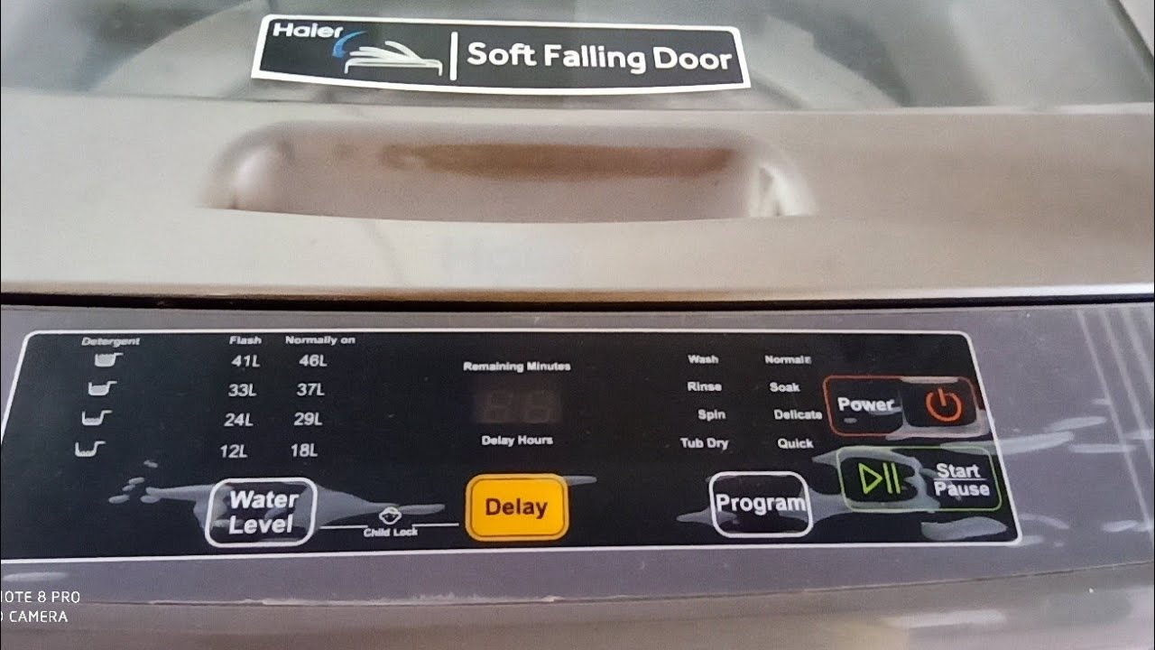 How to cleanning Haier Washing Maching 6,2kg/ - YouTube