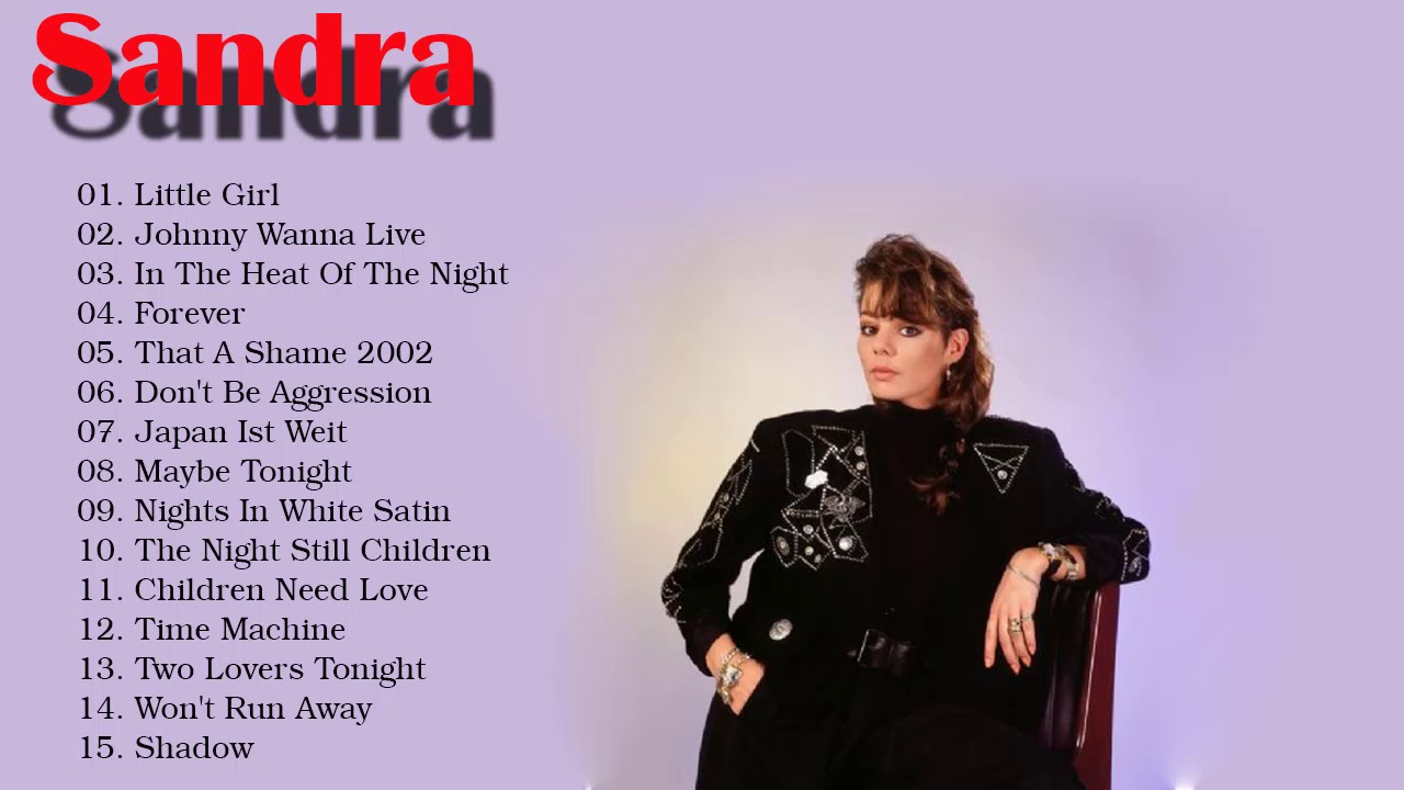 SANDRA Greatest Hits Collection - SANDRA New Hits Live 2021 - YouTube