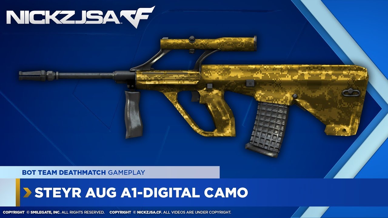 Steyr AUG A1-Digital Camo | CROSSFIRE China 2.0 - YouTube