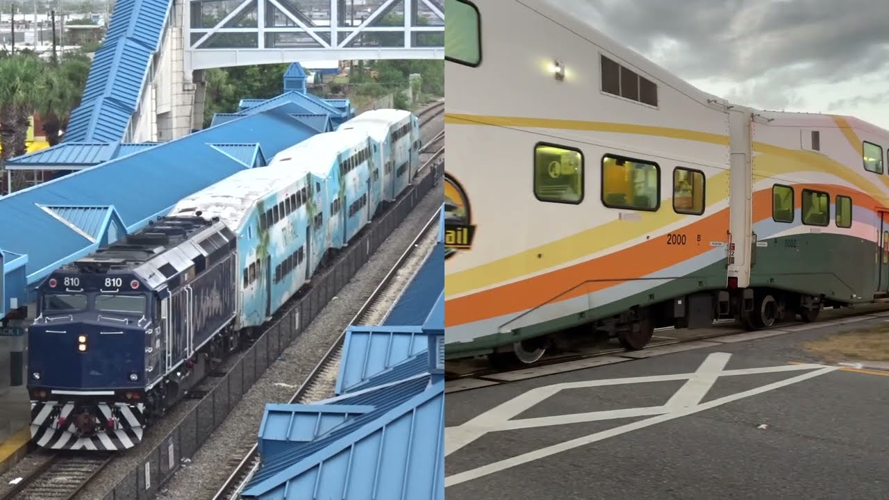 Comparing the 2 Commuter Rails in Floriday: SunRail or Tri-Rail? - YouTube