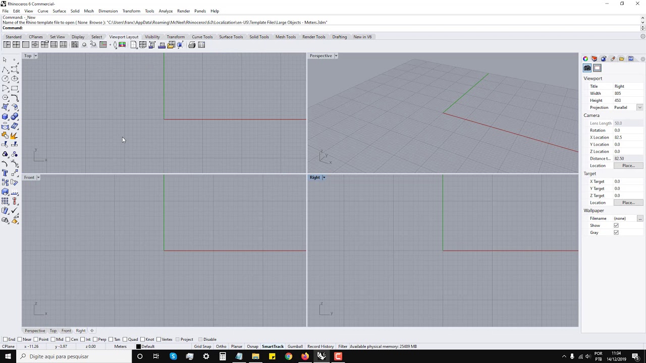 2 - Viewport Layout Rhinoceros - YouTube