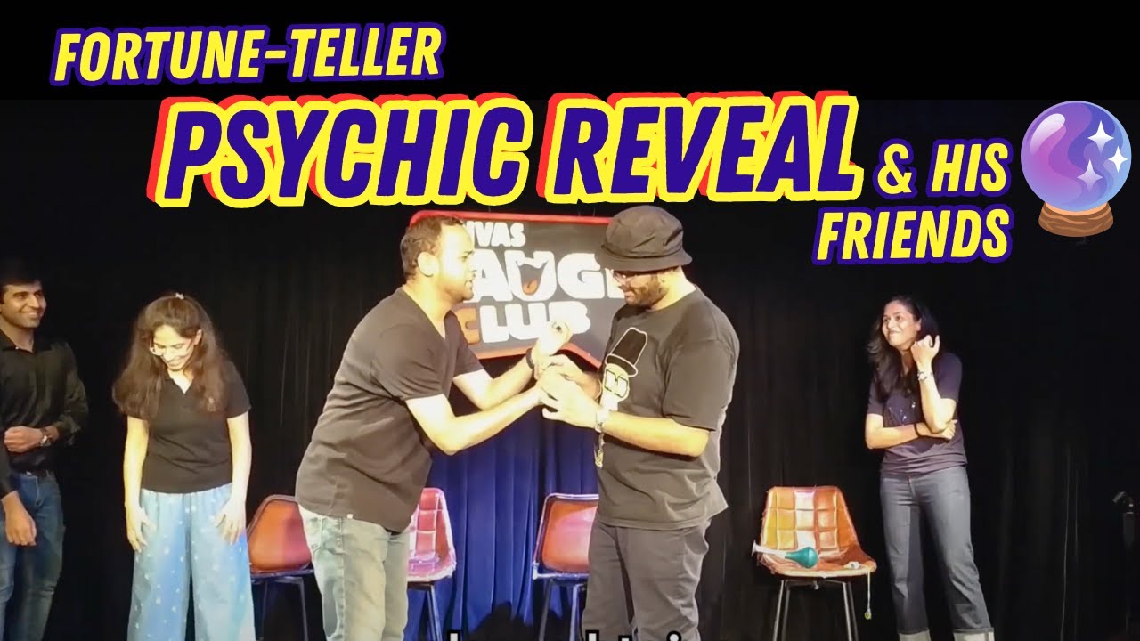 Comedy Fortune-teller & his friends | Freeze and Tag: Improv Game ...