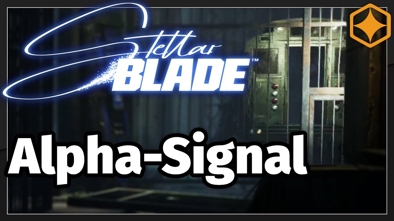 Stellar Blade - Hauptmission: Alpha-Signal [4K] - YouTube