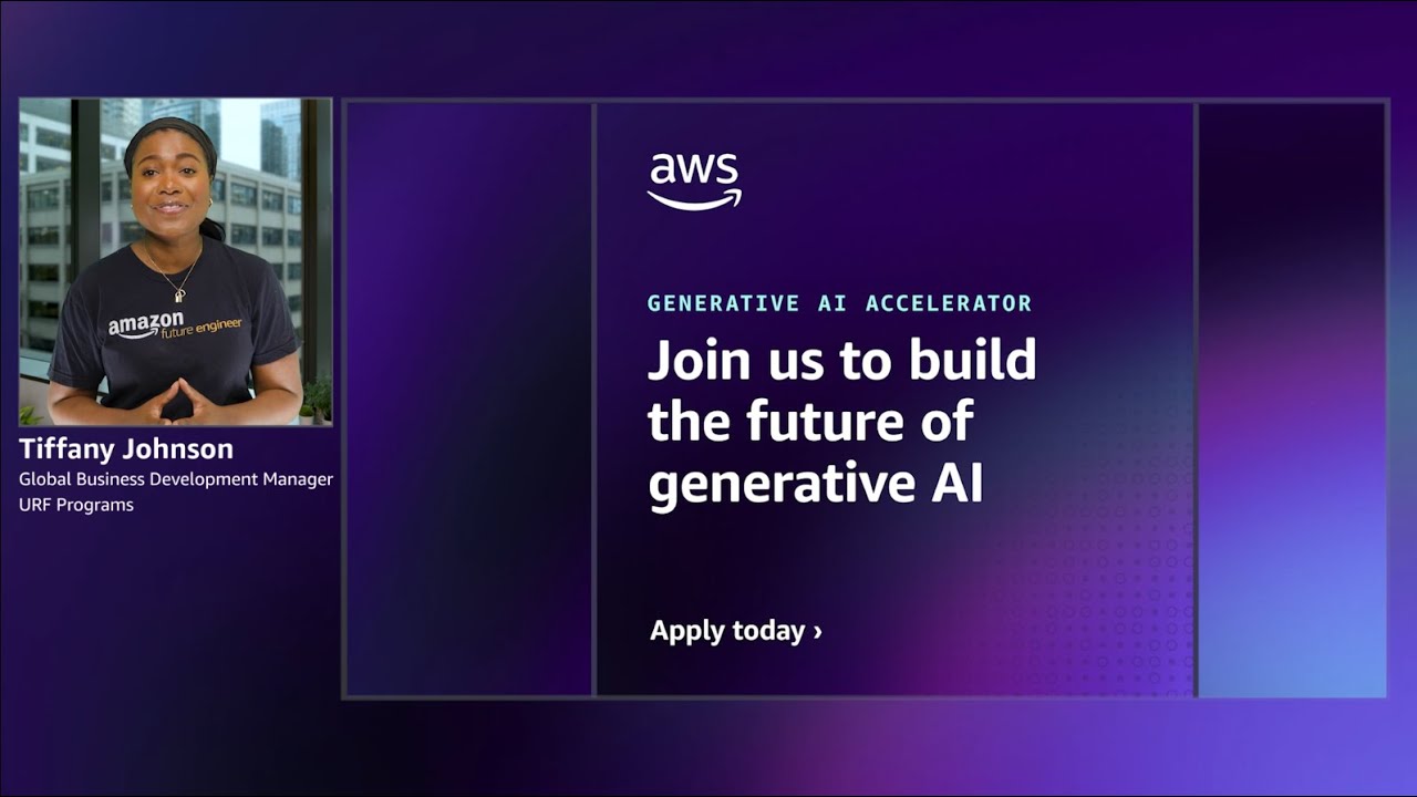 Start Up With Aws Startups Episode 8 Generative Ai Accelerator Youtube