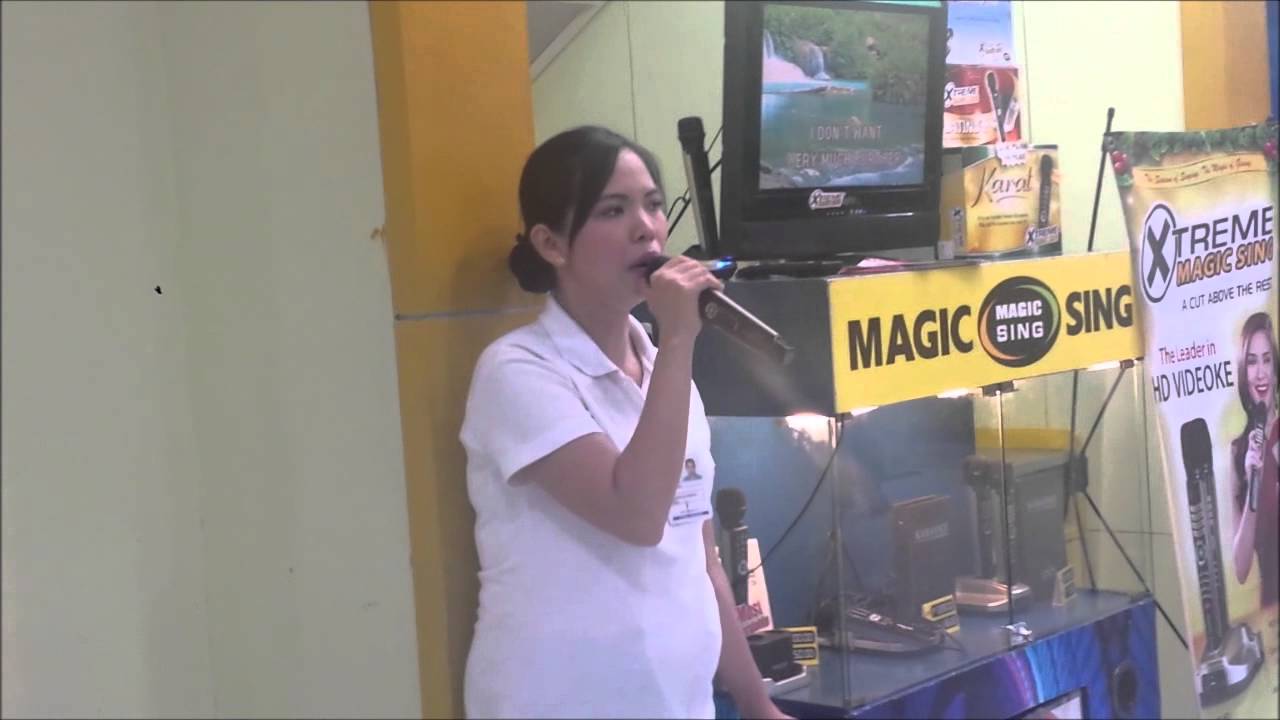 PINOY KARAOKE PROMO GIRL - ANG GALING! - YouTube