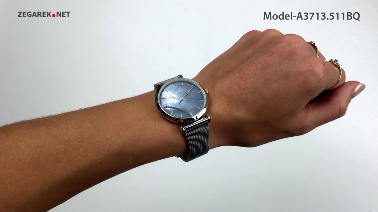 Adriatica Bransoleta A3713.511BQ - Zegarek.net - YouTube