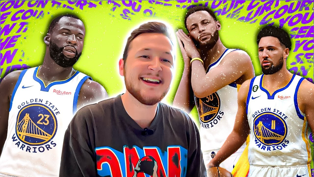 I beat the Warriors 3 point record in one season in NBA 2k24 - YouTube