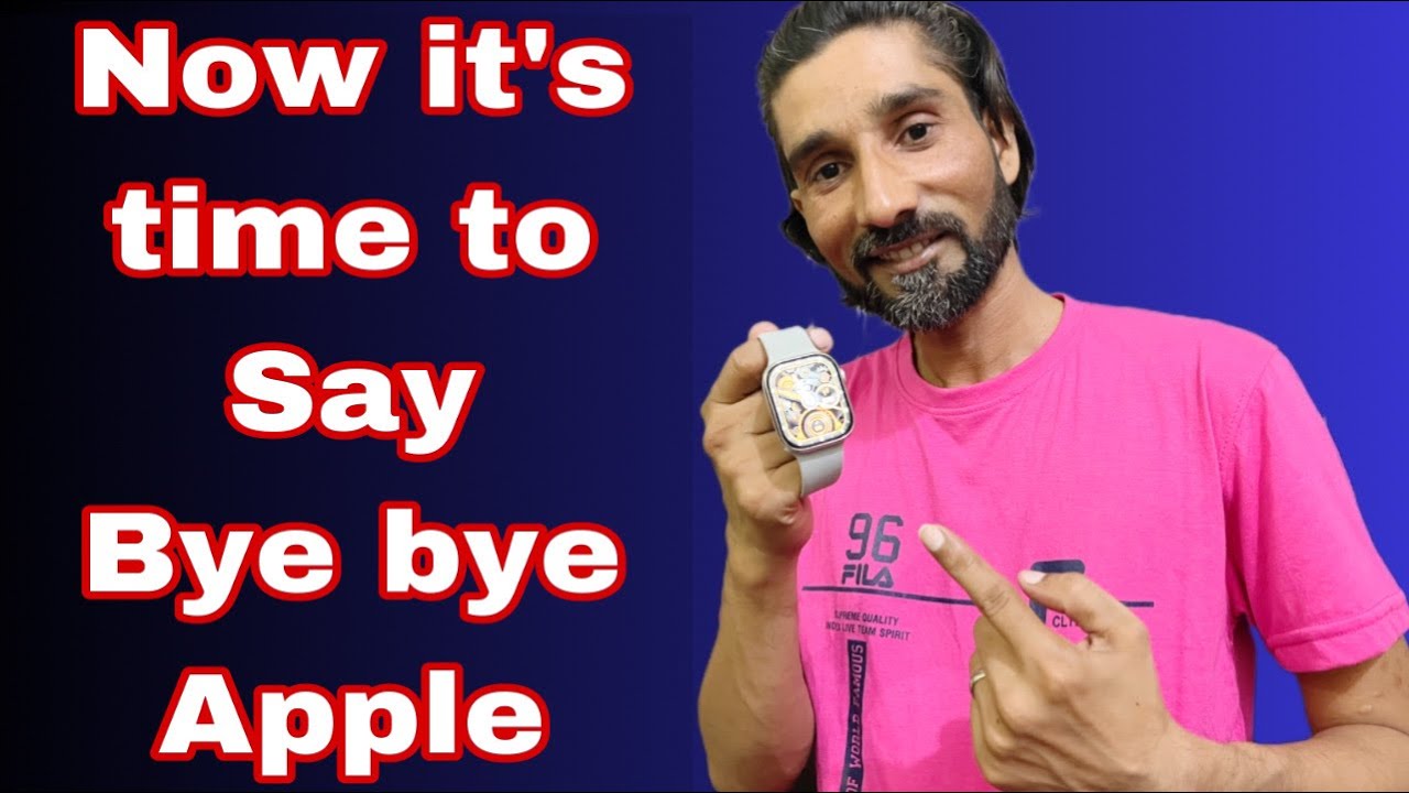 Say good bye to Apple with this watch | smart watch full android - YouTube