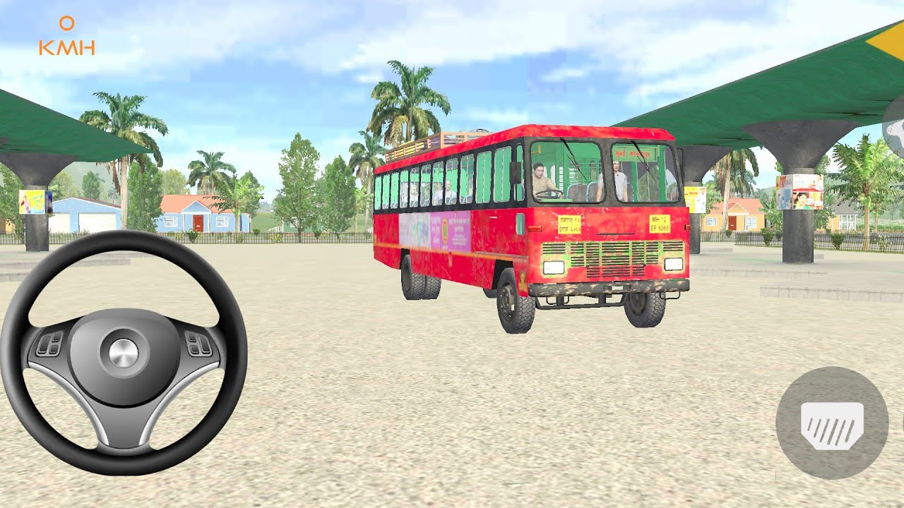 Indian Bus Simulator 3d Gameplay // Indian Sleeper Bus simulator ...