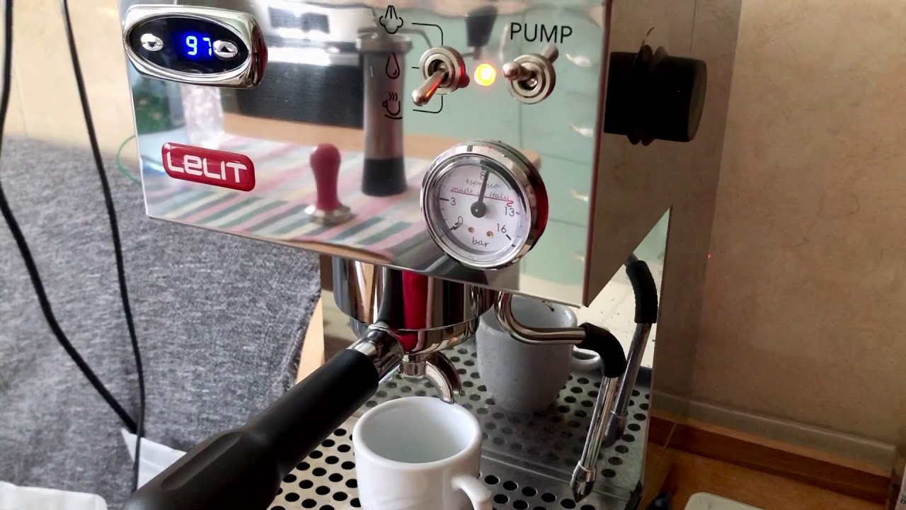 Lelit Anna PL41TEM self-isolation espresso shot :) - YouTube
