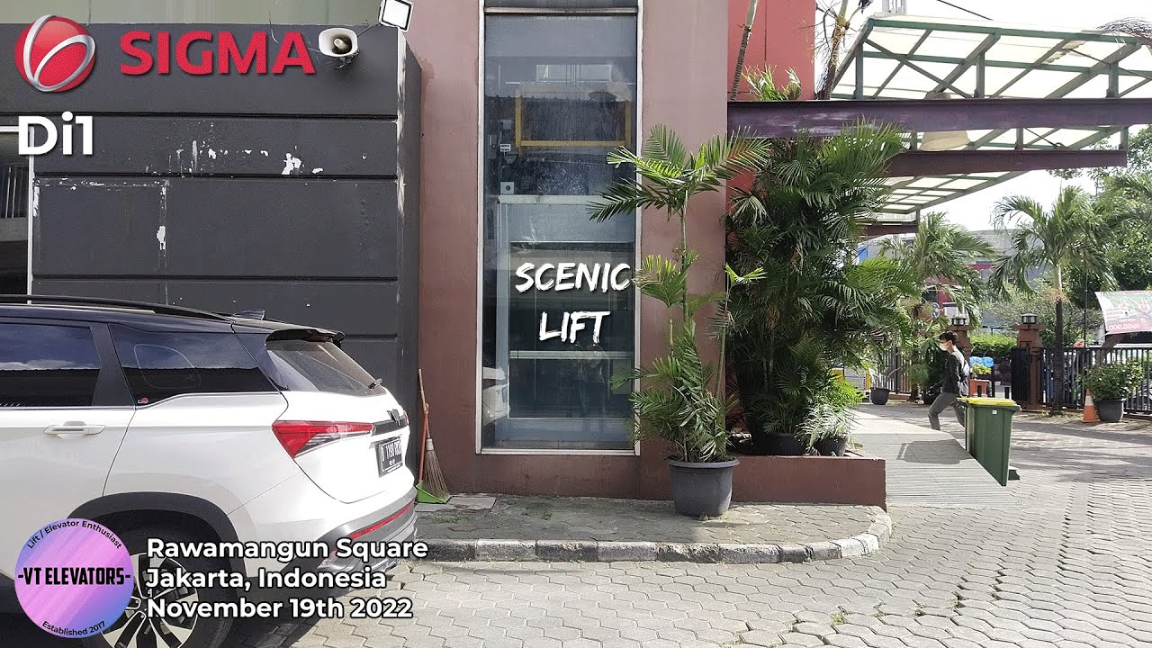 SIGMA Di1 Scenic Lift - Rawamangun Square, Jakarta - YouTube