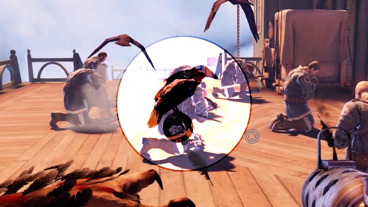 Rooks Squad attack in BioShock Infinite - YouTube