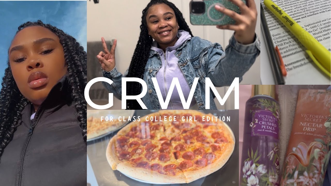 GRWM: College Edition - YouTube