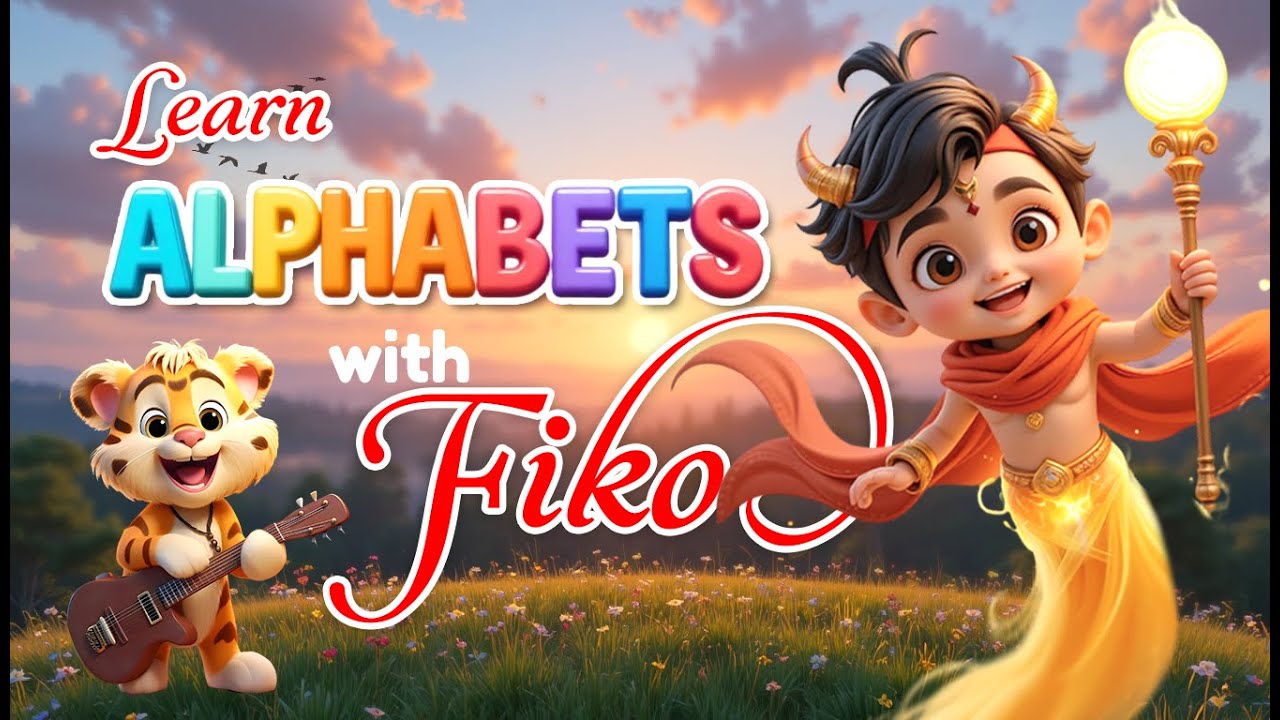 Learn Alphabets with Fiko | A–Z Alphabet Song for Kids | Fun ABC ...